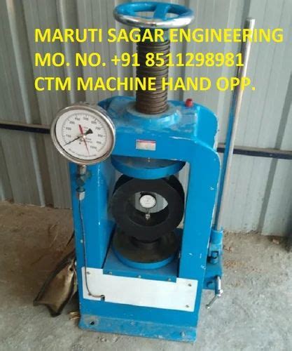 Cube Testing Machine At Piece Sarkhej Ahmedabad ID