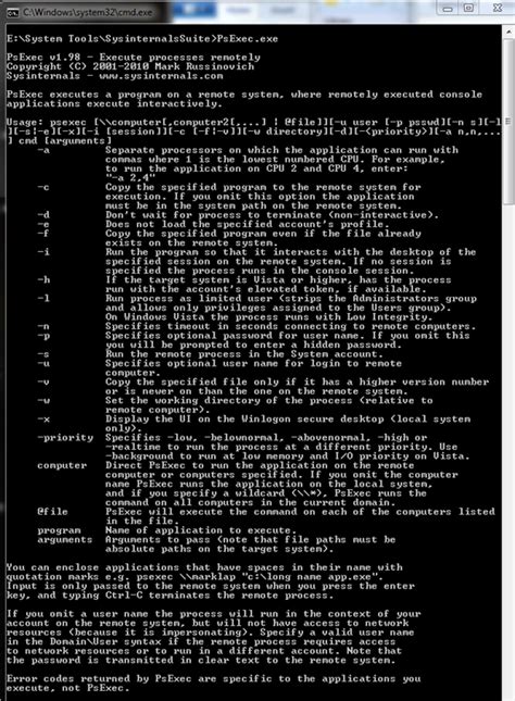 Remotely Execute File On Another Machine Just A Thought