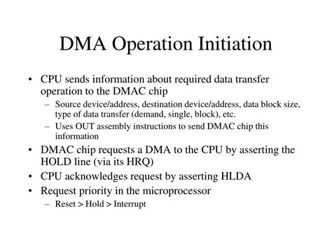 PPT Chapter Direct Memory Access PowerPoint Presentation Free Download ID