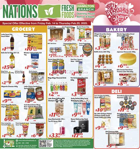 Nations Fresh Foods Hamilton Flyer February 14 To 20