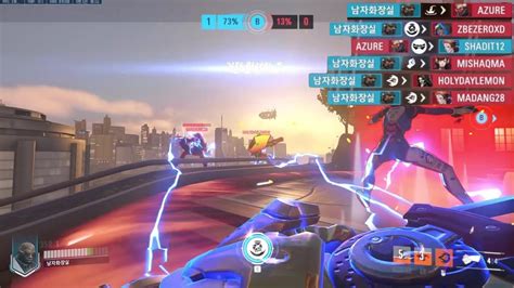 [오버워치2] 탱커가 된 둠피스트 전원처치 팟지 Youtube