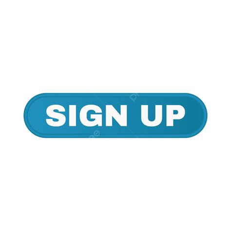 Sign Up Button Blue