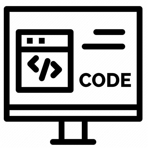 App Code Coding Develop Development Icon Download On Iconfinder