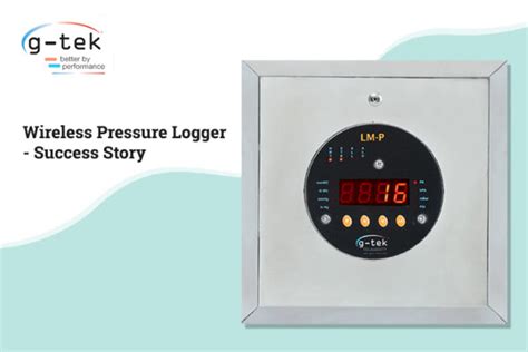 Wirless Pressure Data Logger G Tek G Tek Corporation India