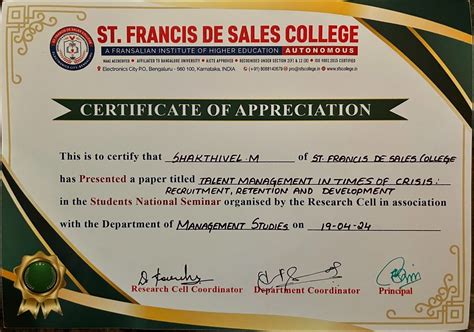 Research Academic Innovation Shakthivel M