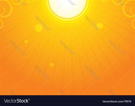 Sun Background Royalty Free Vector Image Vectorstock