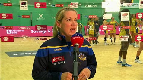 Anna Stembridge We Cant Take Finals For Granted Netball News Sky