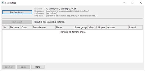 Manual Searching Of Files
