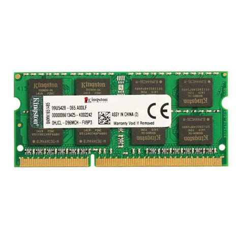 قیمت و خرید رم لپ تاپ کینگستون مدل 8gb Ddr3 1333mhz یاس ارتباط
