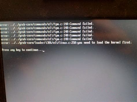 This Error Shows Up Like 3 Of 5 Times I Open My Laptop And Choose Fedora From The Grub This