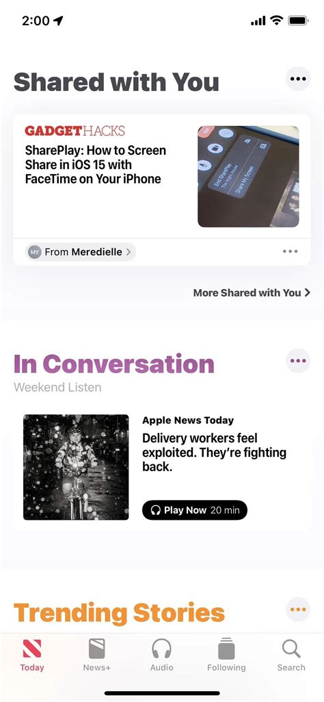 How To Hide Specific Content In Ios 15s New Shared With You Sections