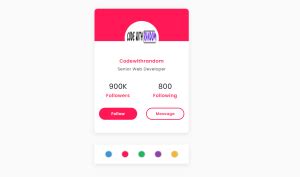 How To Create A Dynamic Card Using Javascript