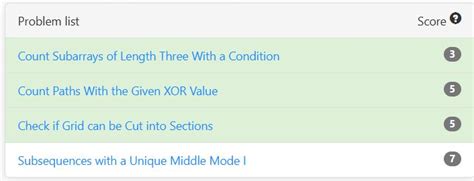 Aditya Surishetti On Linkedin Solved 34 Leetcode Biweekly 146 1