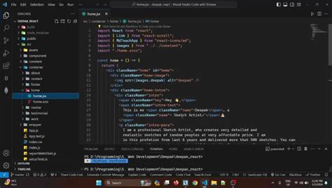 shivam kumar pathak on linkedin react website sketch artist