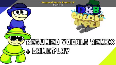 Resumed Vocals Remix Flp Modding Tool For Friday Night Funkin Fnf Modding Tools