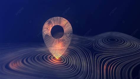 3d City Geotargeting And Localization Background With Geolocation Focus3d Render Photo And