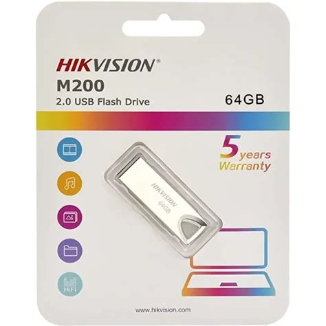 HIKVISION 64 GB 2 0 USB Flash Drive HS USB M200 STD 64G EN