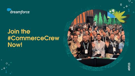 Salesforce Commerce Cloud On Linkedin Commercecrew Df23
