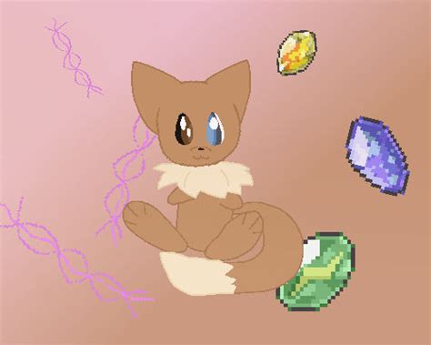Eevee Mew Fusion By M1m1kyu On Deviantart
