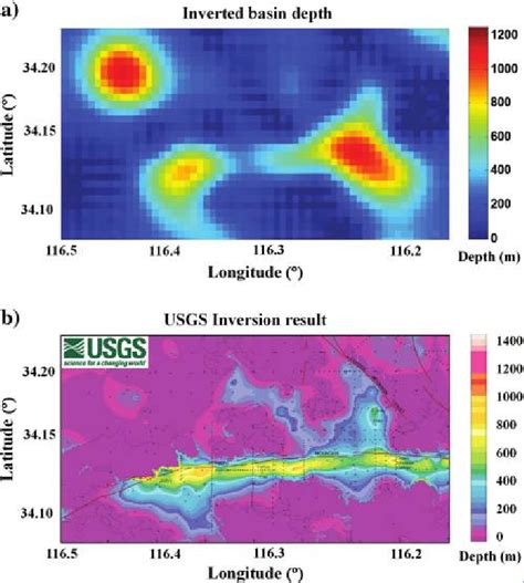 Panel A Shows The Inverted Basin Depth For The Joshua Tree Basin And Download Scientific