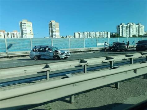 Верижна катастрофа блокира Околовръстното шосе край Люлин