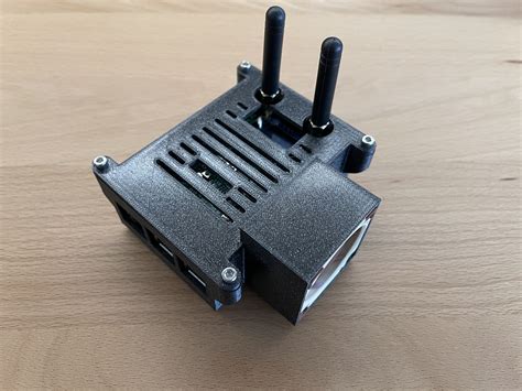 Mmdvm Dual Hat With Oled Case For Raspberry Pi 3 By Der Carsten