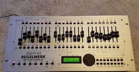Matrixsynth Doepfer Regelwerk Midi Fader Controller Sn 210141