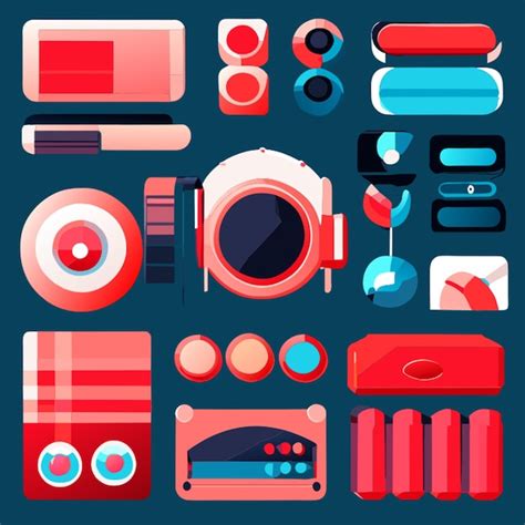 Premium Vector Ui Kit Vector Illustration Premium Vector Ui Kit Vector Illustration
