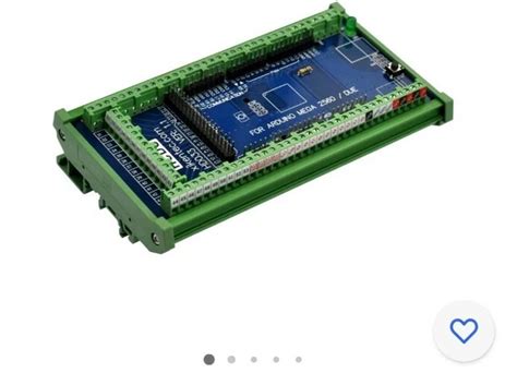 Din Rail Mount Pinout Breakout Terminal Block Module For Arduino Mega 2560 R3 Eur 4596