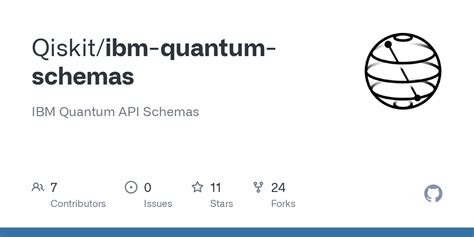 Github Qiskitibm Quantum Schemas Ibm Quantum Api Schemas