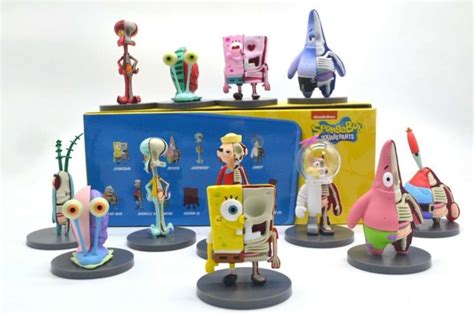 Promo Jason Freeny Nickelodeon Spongebob Hidden Dissectibles Figure