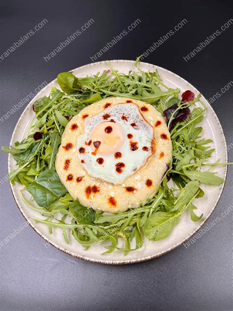 Царевична каша с извара котидж и яйце 3 БПВМ Храна и Баланс