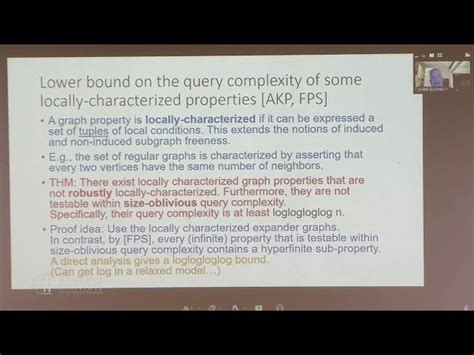 Free Video Recent Developments In Testing Bounded Degree Graphs From