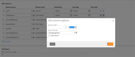 How To Create A Table Based On Some Inputs Values Support Center
