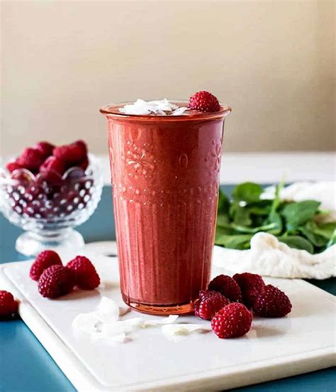 Perfect Raspberry Smoothie Simple Green Smoothies