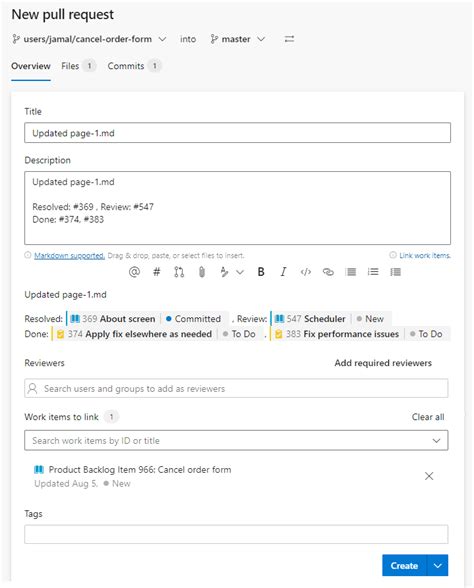 Automate Work Item Completion With Pull Requests In Azure Boards Azure Boards Microsoft Learn