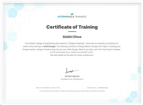 siddhi dhus on linkedin uiux frontenddesign internshalacertified nextstep excitedforthefuture