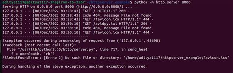Python Simpleerver With Default And Custom Paths Avid Python