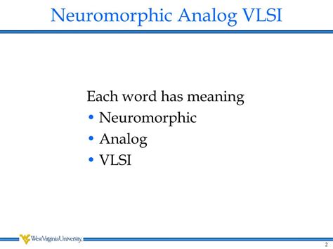 Ppt Neuromorphic Analog Vlsi Powerpoint Presentation Free Download Id4344587