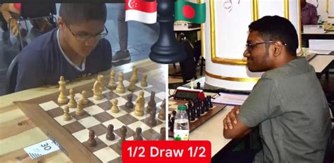 Hanoi Gm Chess Bangladeshi Im Fahad Settles For Draw With Jagadeesh Of