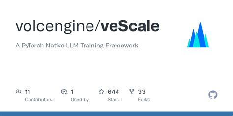 VeScale Docs Texts Quick Start Md At Main Volcengine VeScale GitHub