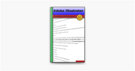 ‎książka Adobe Illustrator Questions And Answers Autorstwa George Duckett W Apple Books