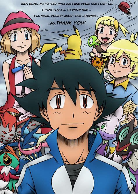 Ash Ketchum And His Kalos Friends And His Kalos Pokémon Team Pokemon