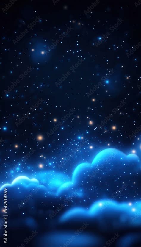 Digital Data Waves Seamlessly Transitioning Between Cloud Storage Environments Visualizing