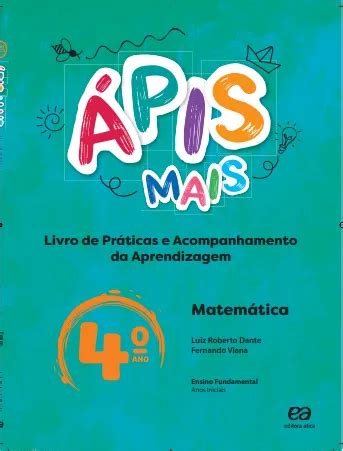 Ápis Mais Matemática 4º ano Objeto 2 e docente