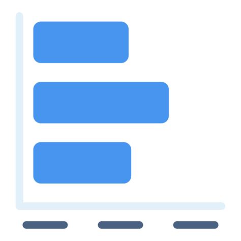 Horizontal Chart Histogram Data Visualization Statistics Graph Diagram Icon Download On
