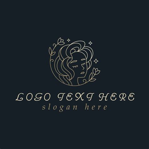 Floral Woman Cosmetics Logo Brandcrowd Logo Maker