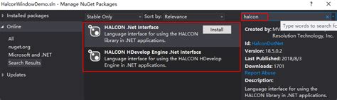 HSmartWindowControl之安装篇 Visual Studio Halcon 不锈钢老鼠 博客园
