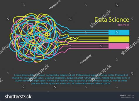Big Data Science Vector Illustration Machine Stock Vector Royalty Free Shutterstock