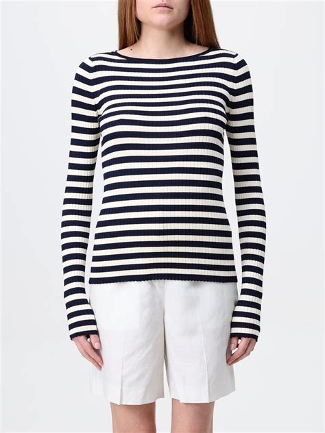 Twinset Outlet Sweater Woman Blue 251tp3471 Gigliocom